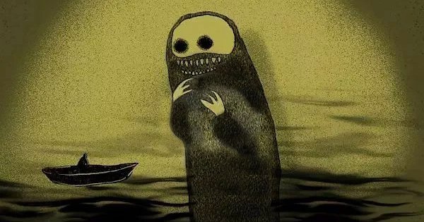 The Eerie Story Of The Aleya Ghost Lights, The Creepy Water Creature ...