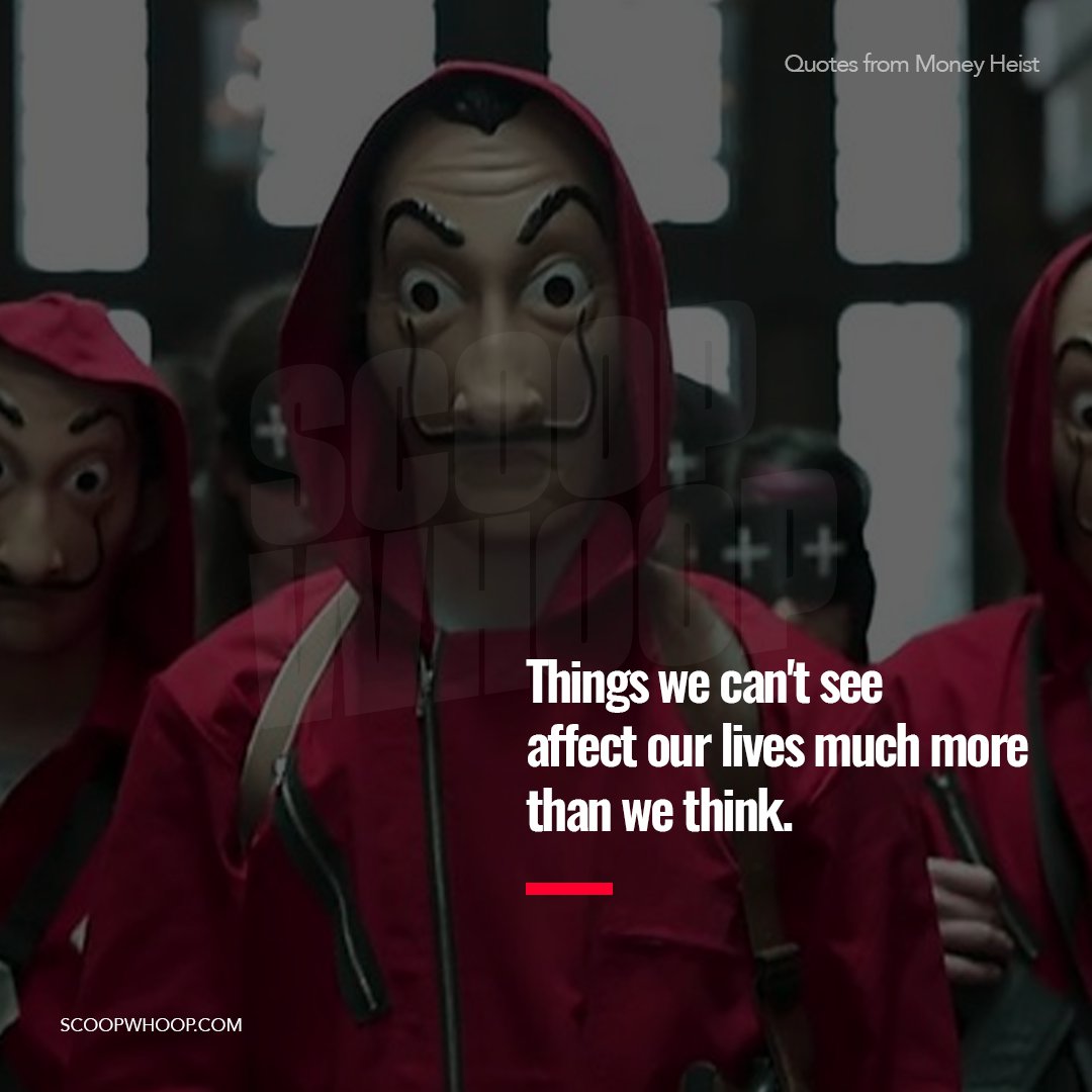 12 Quotes From Money Heist | 12 Best Money Heist Dialogues