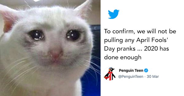 April Fool's Day 2020 Has Been Cancelled Because This Year Seems To Be ...