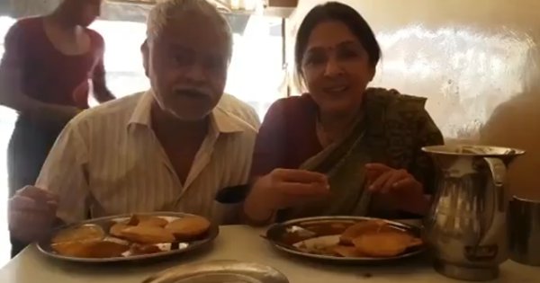 Neena Gupta & Sanjay Mishra Enjoy Puri-Sabzi On Sets Of 'Gwalior'. Can ...