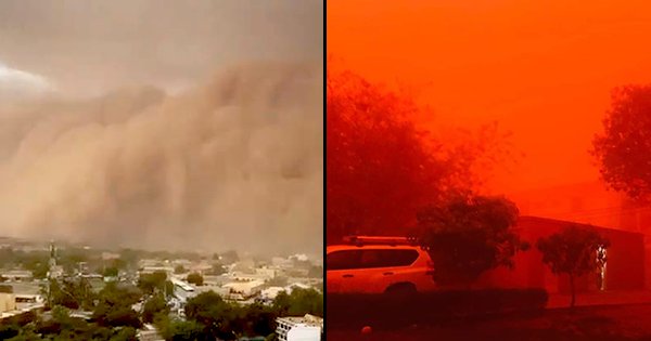 An Apocalyptic Sandstorm Has Engulfed West Africa, Turning The Sky ...