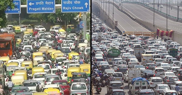 Not So New Normal: As Lockdown Relaxed In India, Pics Of Traffic ...
