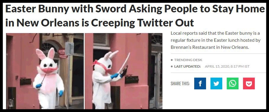 15 Of The Craziest Headlines From The Coronavirus Lockdown