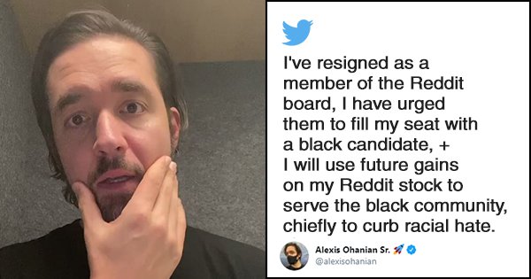 In Solidarity: Reddit Co-Founder Quits. Asks Board To Replace Him With ...