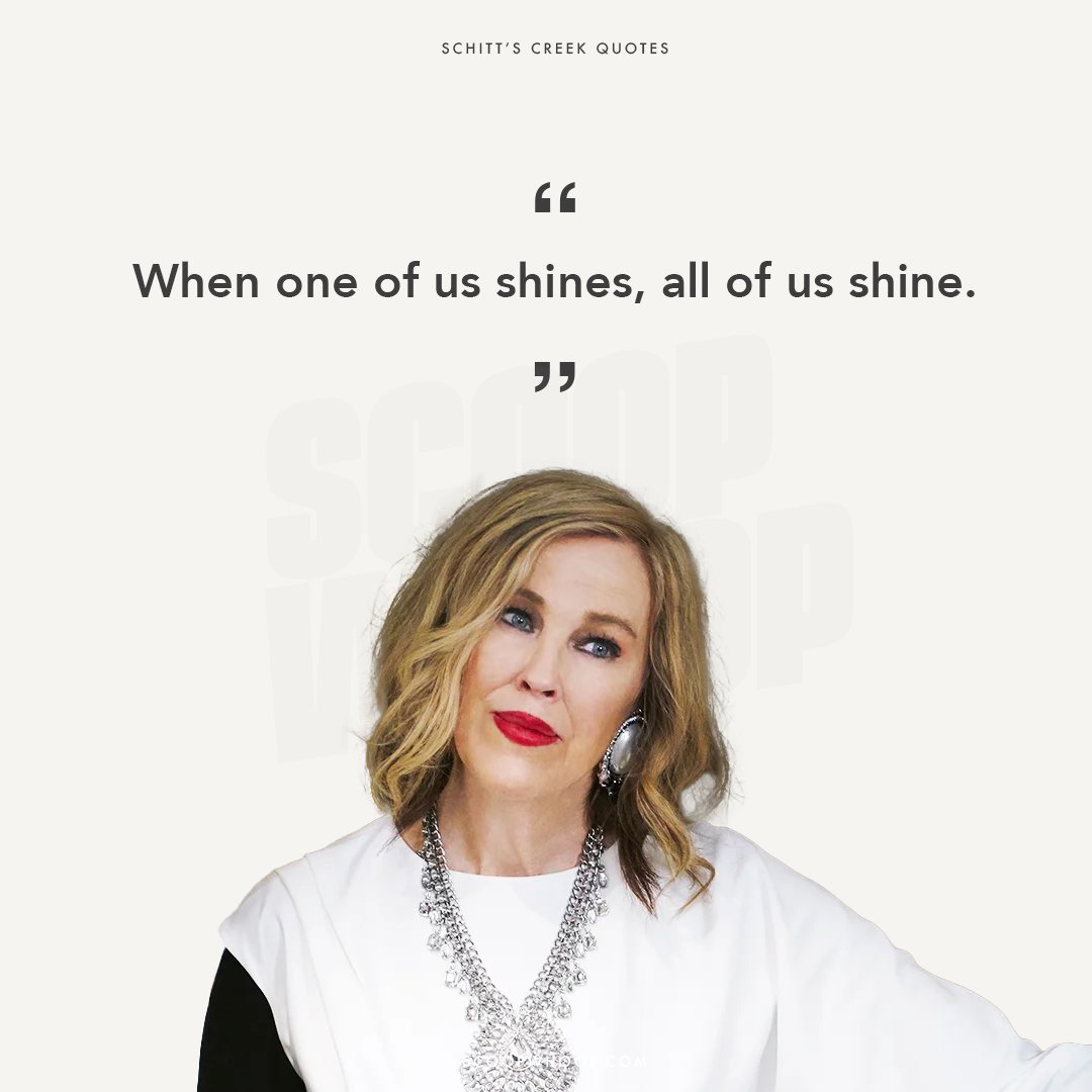 25 Quotes From 'Schitt's Creek' On Self-Love & Positivity