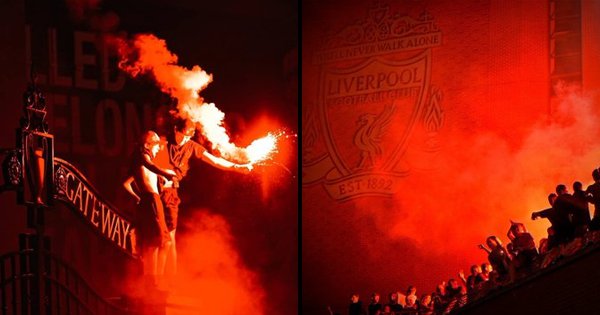 Liverpool Fans Go Into A Frenzy As The Team Wins Its First Premier ...