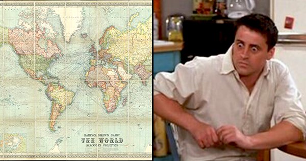 Turns Out, The World Map We've Been Using Is Actually Wrong & My World ...