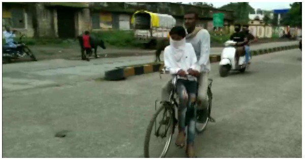 Man From MP Cycles 105 Km To Take His Son To 10th Board Exams