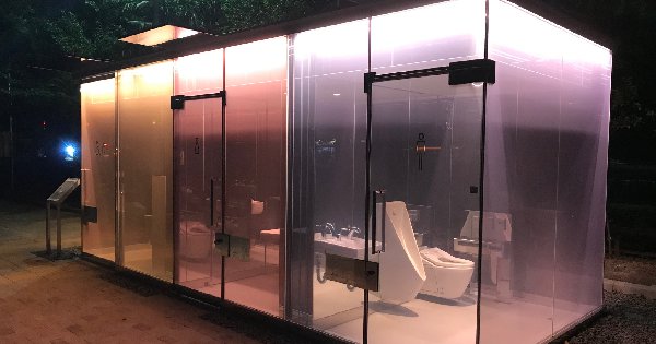 Tokyo Has Installed Transparent Public Toilets That Turn Opaque When ...
