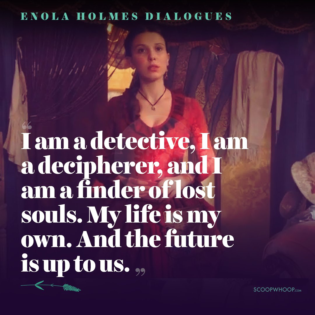 24 Dialogues From 'Enola Holmes' That Will Stay With You Long After The ...