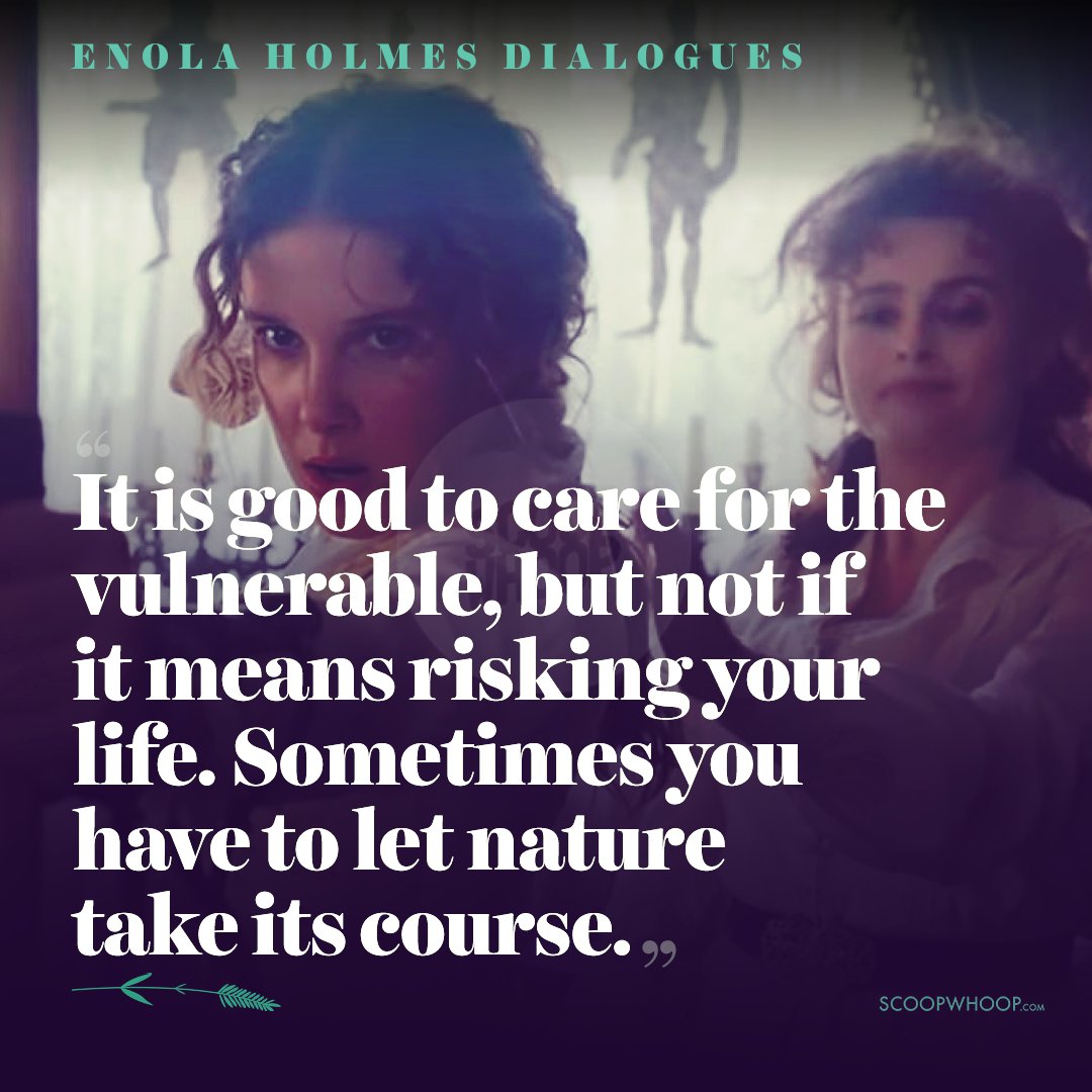 24 Dialogues From 'Enola Holmes' That Will Stay With You Long After The ...