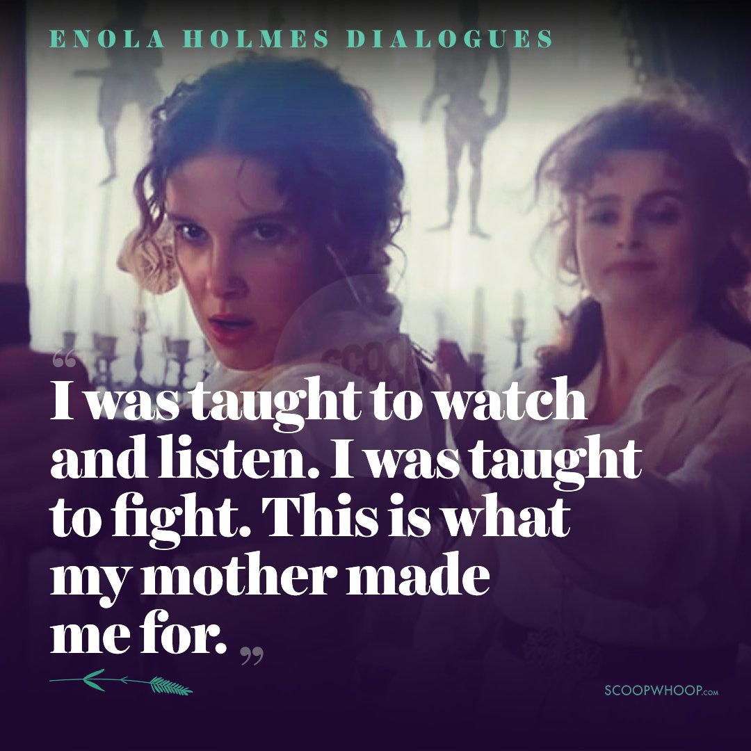 24 Dialogues From 'Enola Holmes' That Will Stay With You Long After The ...