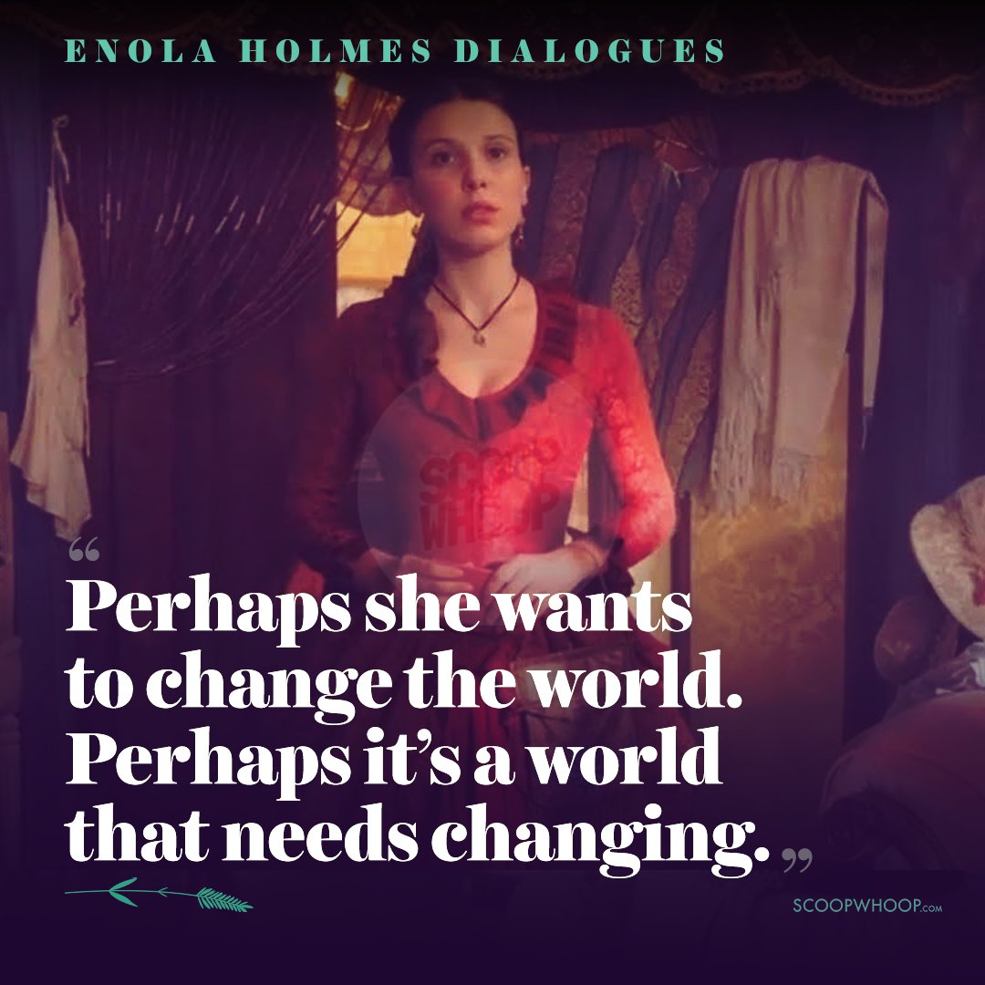 24 Dialogues From 'Enola Holmes' That Will Stay With You Long After The ...