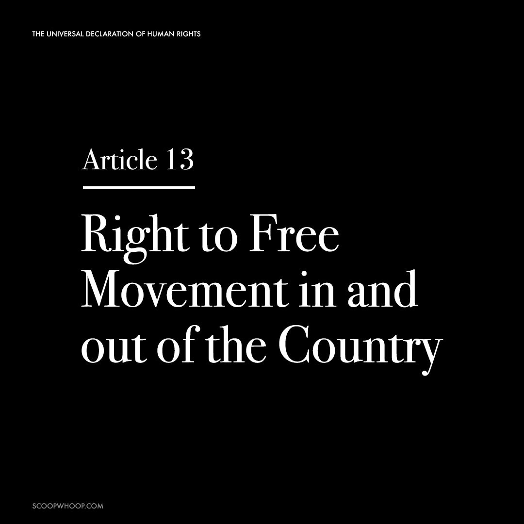 30 Basic Human Rights According To The UN . But How Many Of These Do We ...