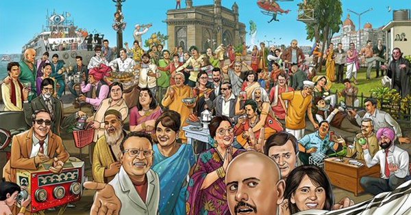 This Incredible Painting Has 58 Iconic Characters From Indian TV. How ...