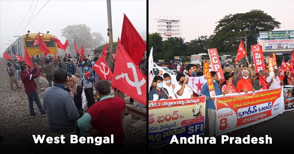 In Pics: Bharat Bandh Observed Across Country As People Come Out In ...