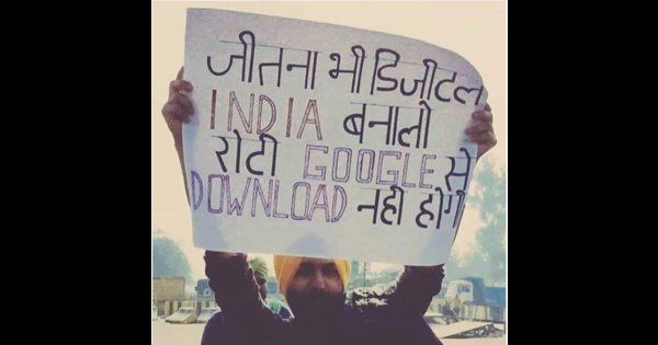 18 Of The Most Powerful Placards From The Ongoing Farmers' Protests