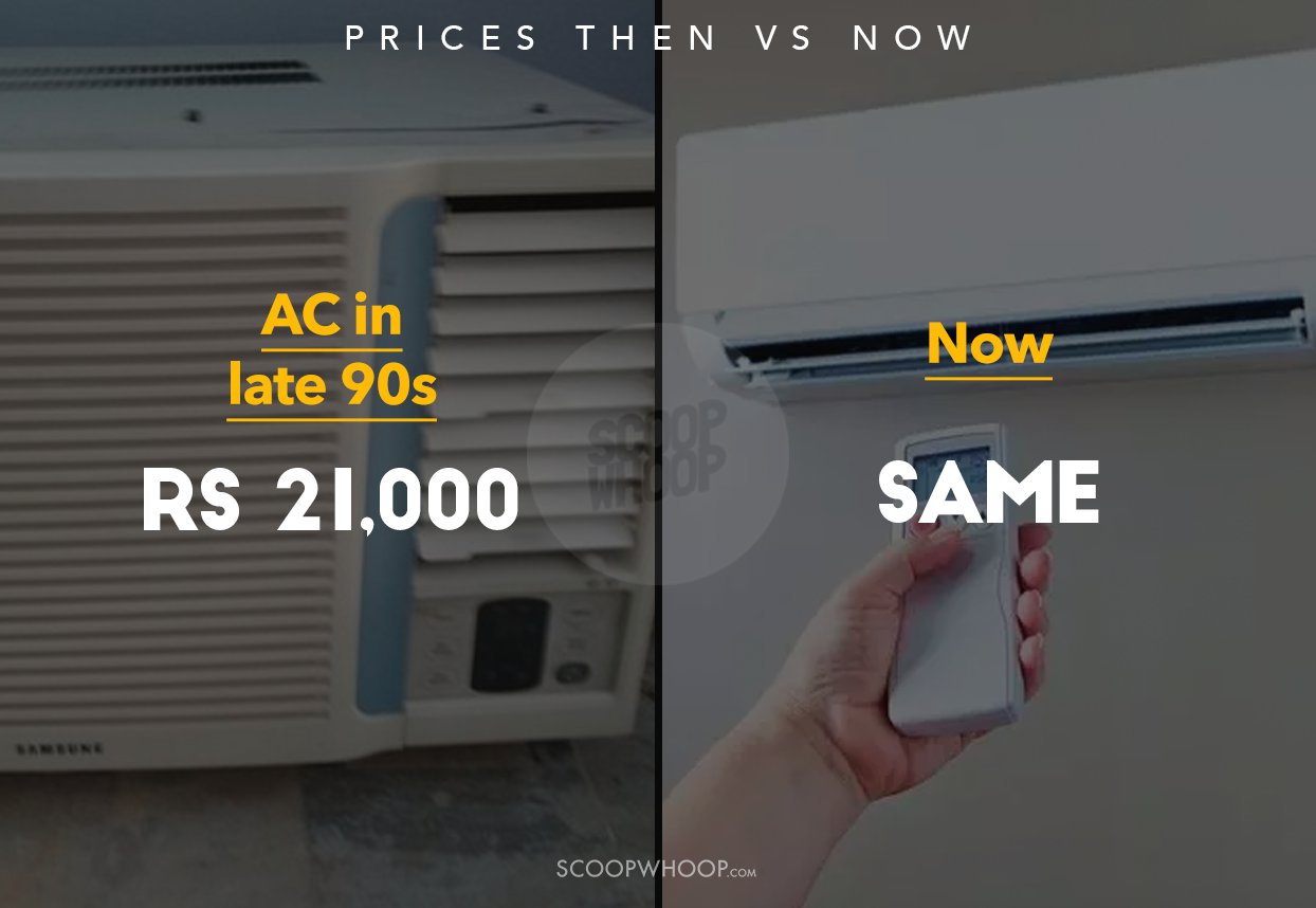 11 Posters Showing Prices Of Things Back In The Day Vs Now That'll Make ...