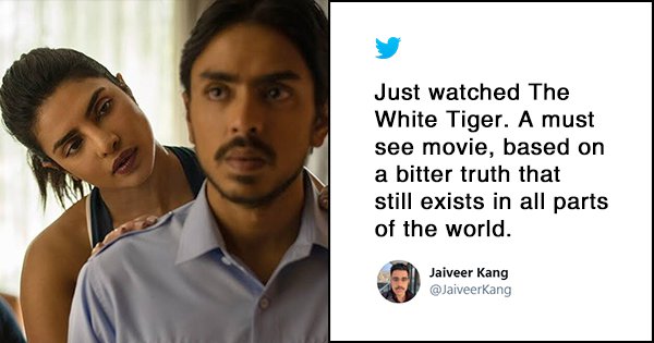 18 Tweets To Read Before Watching 'The White Tiger' On Netflix