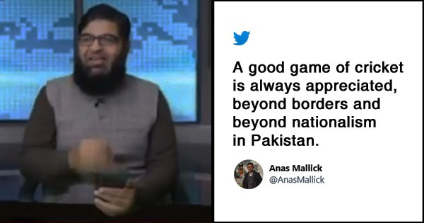 Cricket Beyond Borders: Video Of A Pakistani News Anchor Praising ...