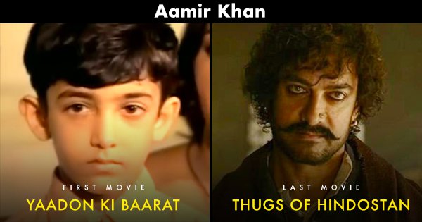 This Is How These Bollywood Stars Looked In Their First And Last Films