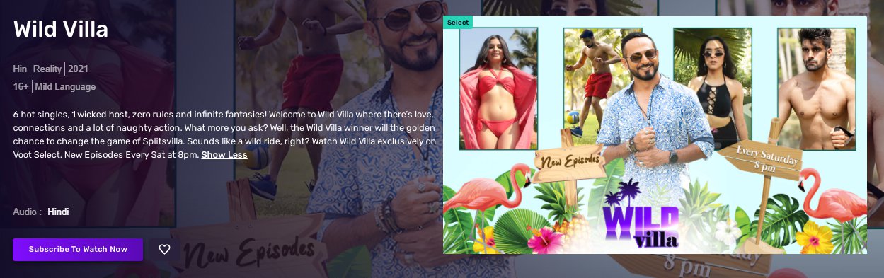 Welcome To 'Wild Villa': The 'Byte-Sized' Version Of Splitsvilla Hosted ...