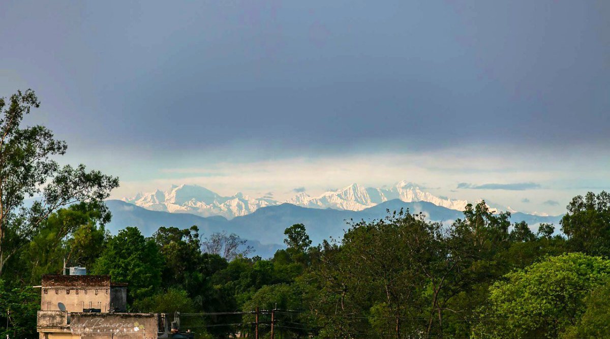 Saharanpur Residents Woke Up To A View Of Snow-Clad Himalayan Peaks ...