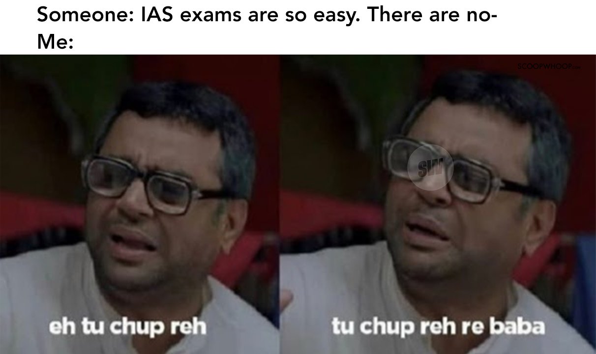 IAS Exam Memes | Memes On IAS Exams