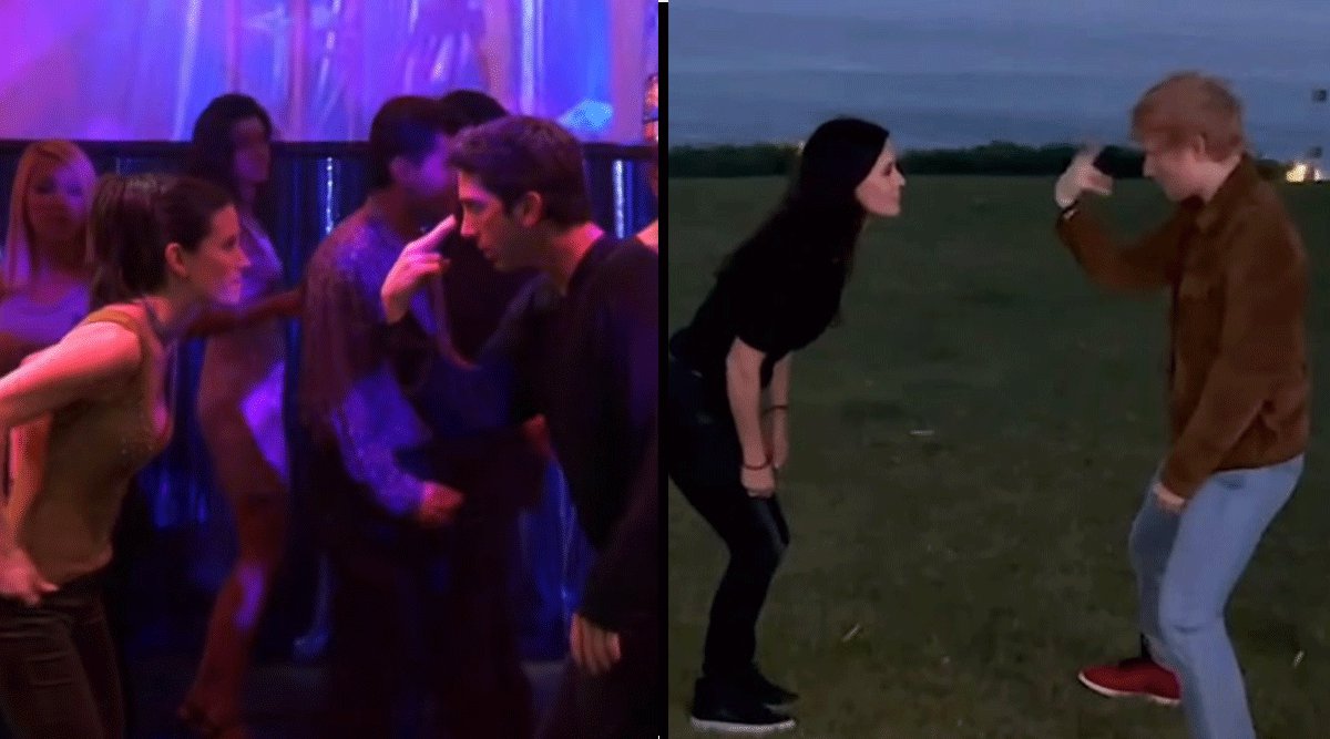 Monica And Ed Sheeran Just Recreated An Iconic Friends Moment