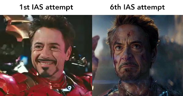 IAS Exam Memes | Memes On IAS Exams