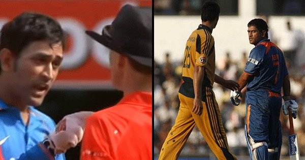 MS Dhoni Angry | 7 Times MS Dhonie Got Angry