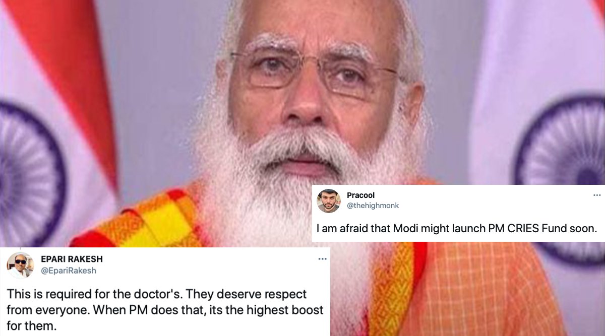 PM Modi Cried During A Press Conference With The Medics & Twitter Is ...
