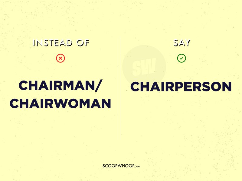 24 Gender-Neutral Words We Should Use In Our Everyday Conversations ...