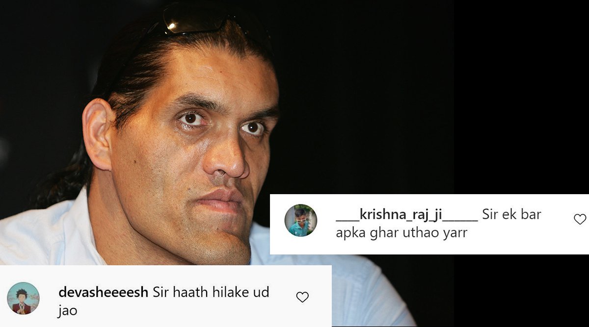 People Are Asking The Great Khali To Do Bizarre Things On Instagram ...