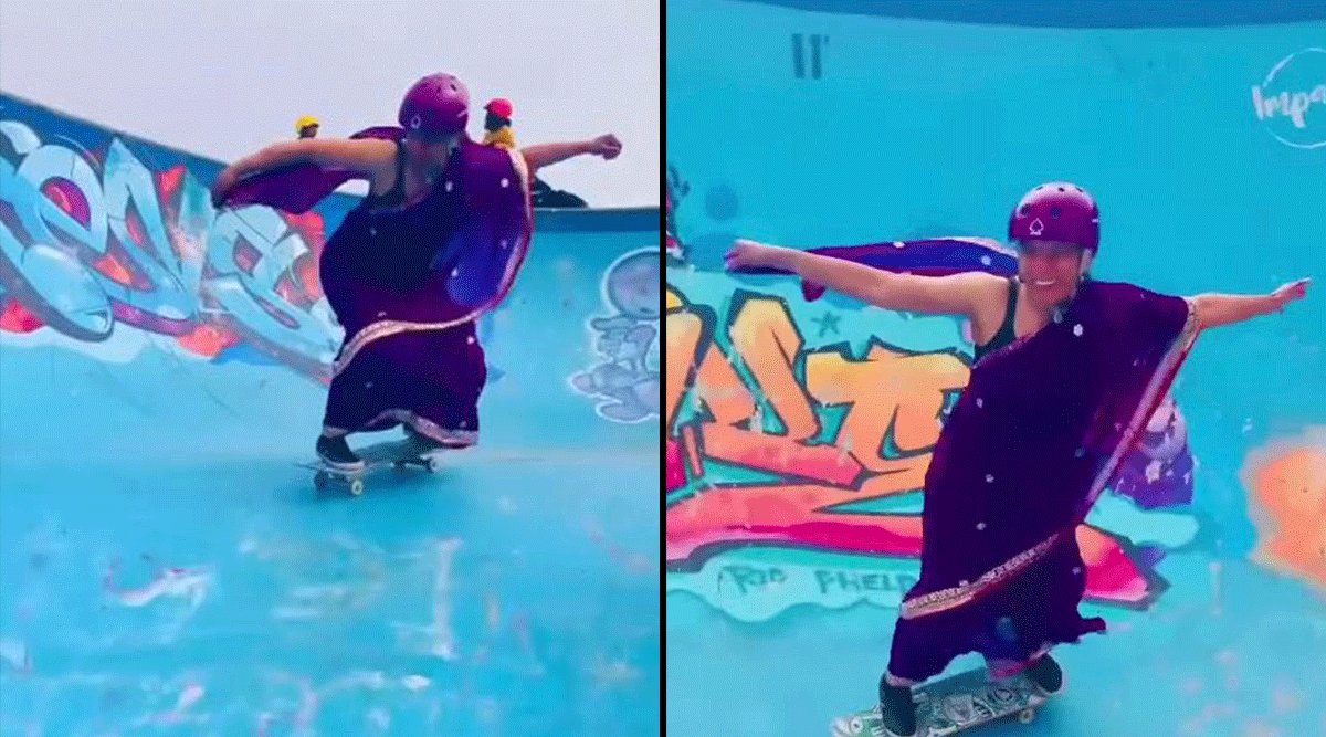 Meet 46 YO Oorbee Roy, Who's Skating To Spread Positivity In The World