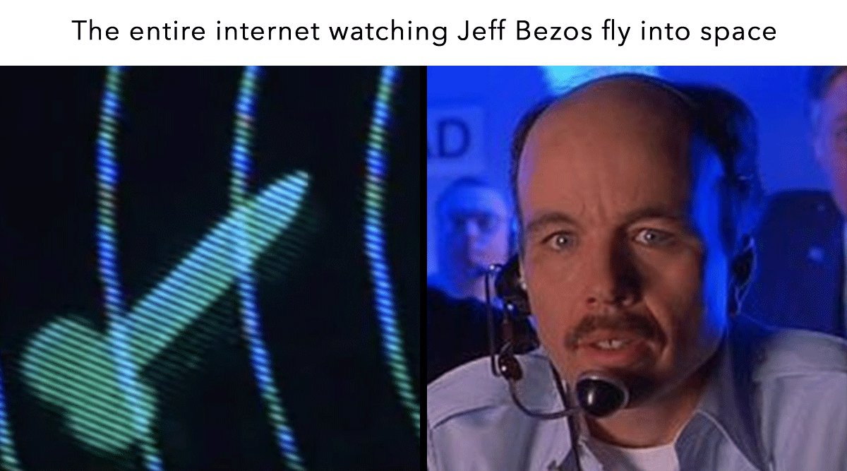Twitter Can't Stop Making D*** Jokes ABout Jeff Bezos' Rocket