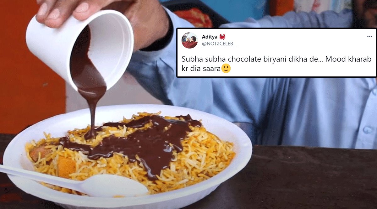 This Place Is Selling Chocolate Biryani & It Is As Disgusting As It Sounds