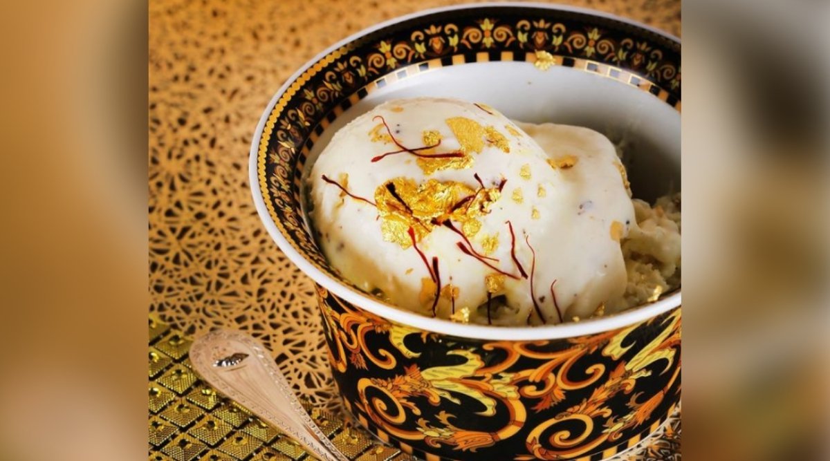 The World's Most Expensive Ice Cream Has 23-Carat Edible Gold & This Is ...