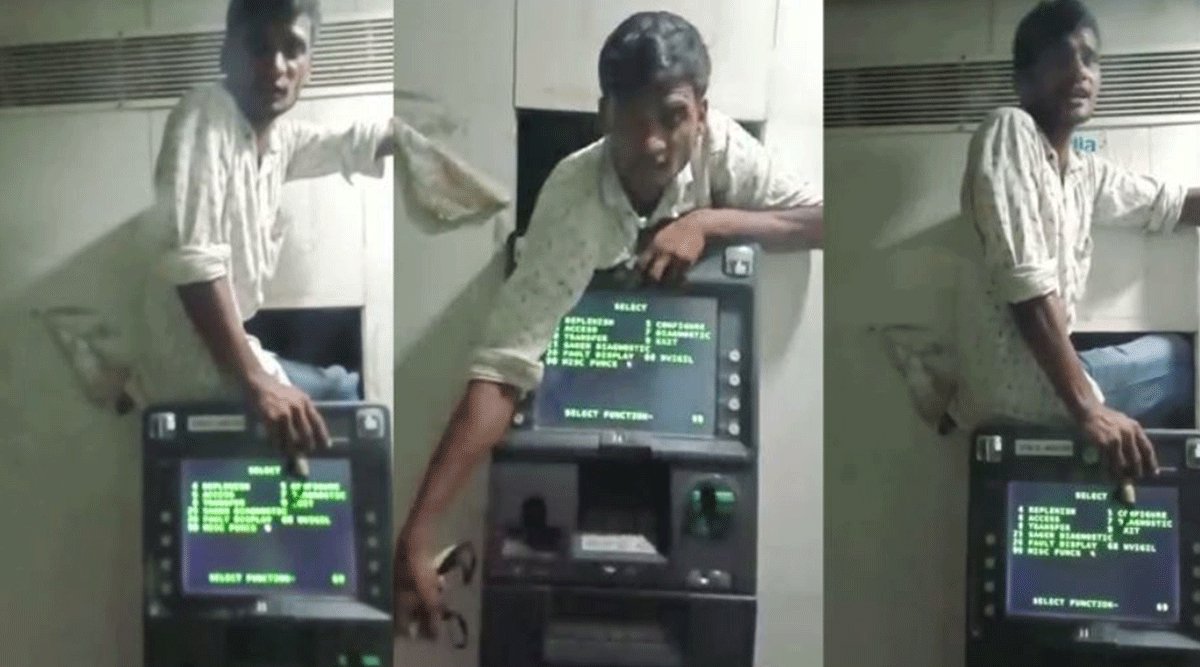 Thief Gets Stuck Behind ATM In Poorly Planned Heist. And Yes, The Video ...