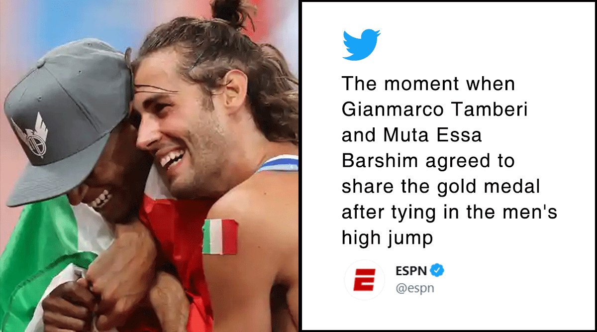 Olympics 2020: High Jumpers Shared The Gold Medal