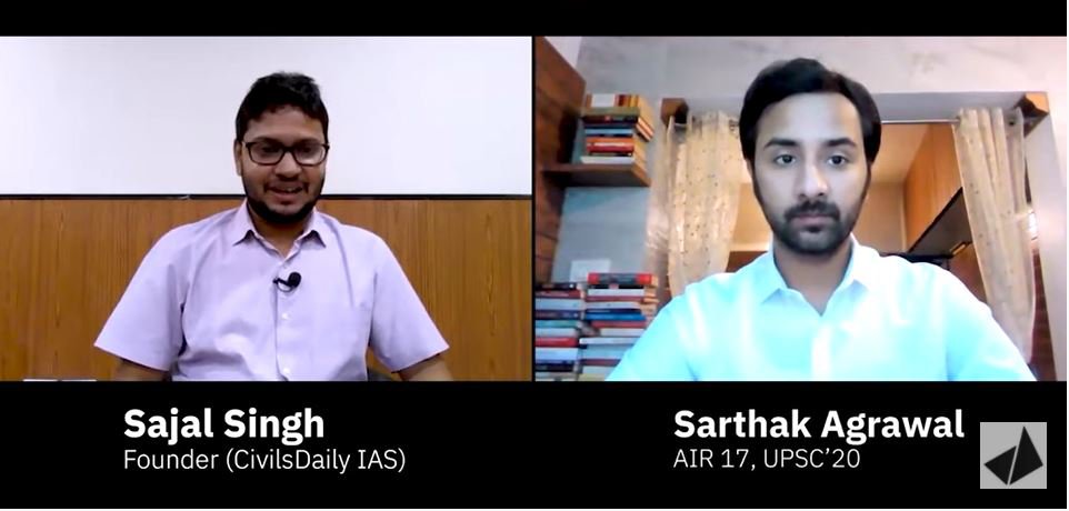 Sarthak Agarwal On How He Cracked The Civil Service Exam In The First Attempt
