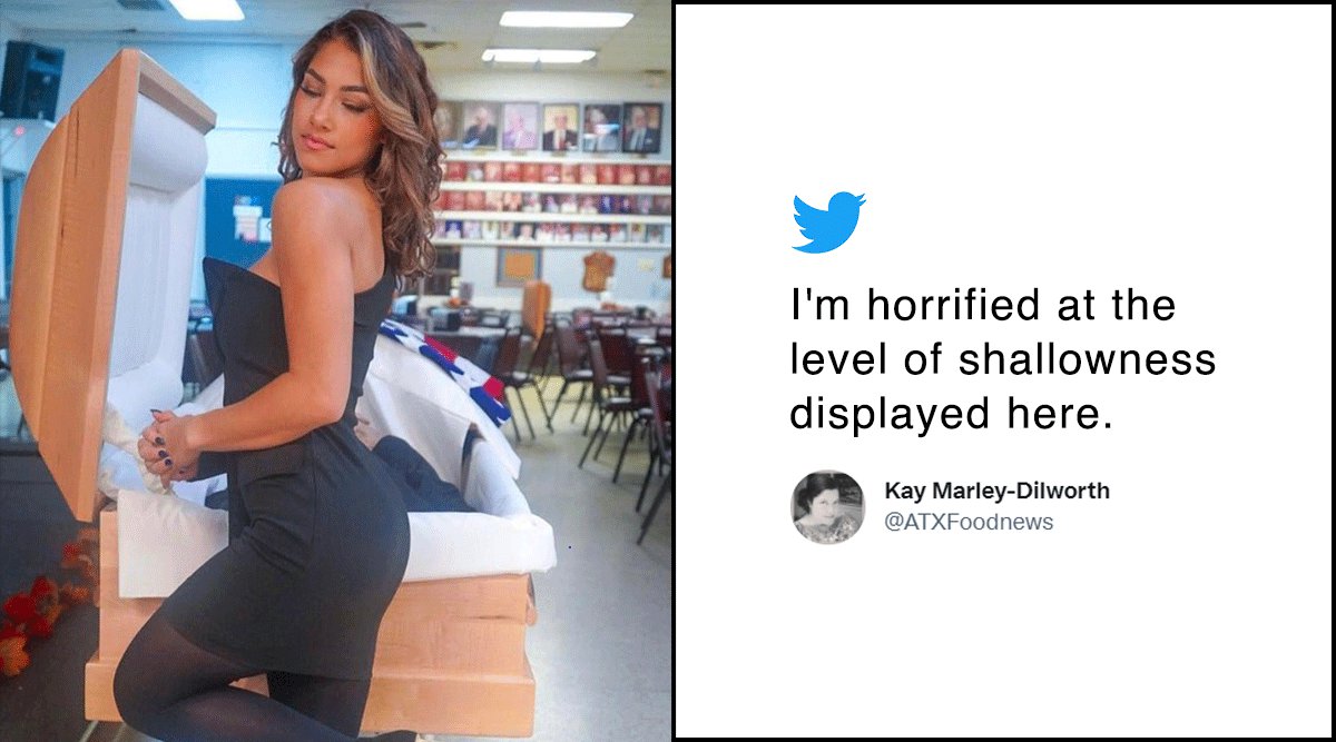 This Influencer Is Being Called Out For Doing A Photoshoot At Her Dad's ...