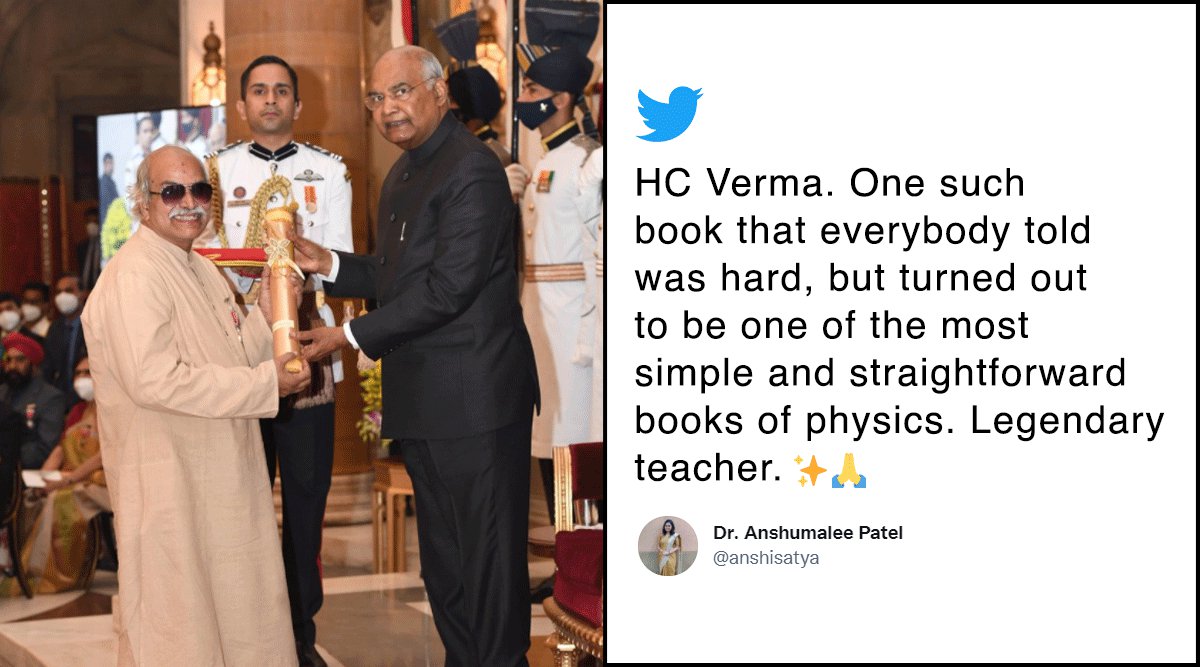 Netizens Get Nostalgic As Dr. HC Verma, Author Of One Of The Toughest ...