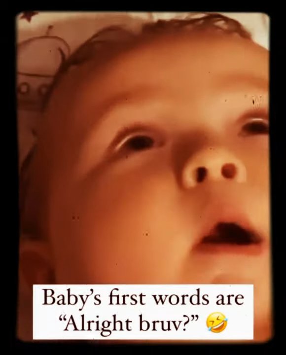 Not 'Mummy' Or 'Papa', This Baby's First Words On Video Were 'Alright Bruv'