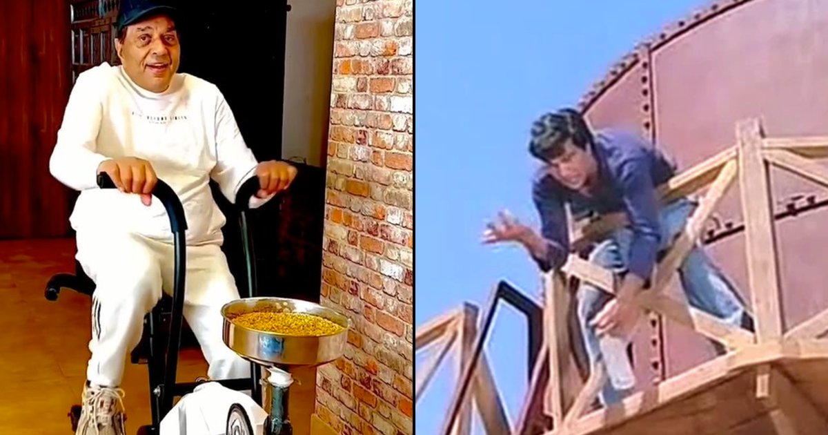 Internet Can't Get Over Dharmendra's Twist To His Iconic 'Chakki ...