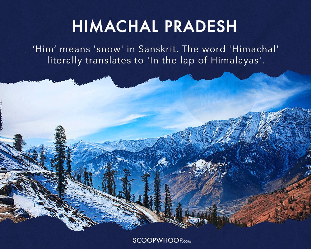 Here's The Meaning And Origin Of The Names Of India's 28 States