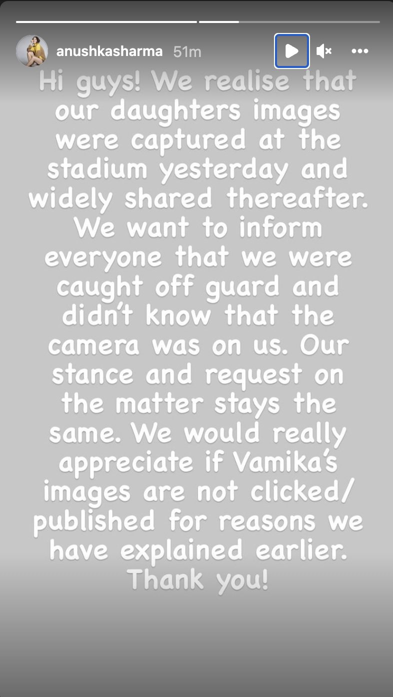 Support Pours In For Virat-Anushka After Vamika's Face Gets Revealed Online