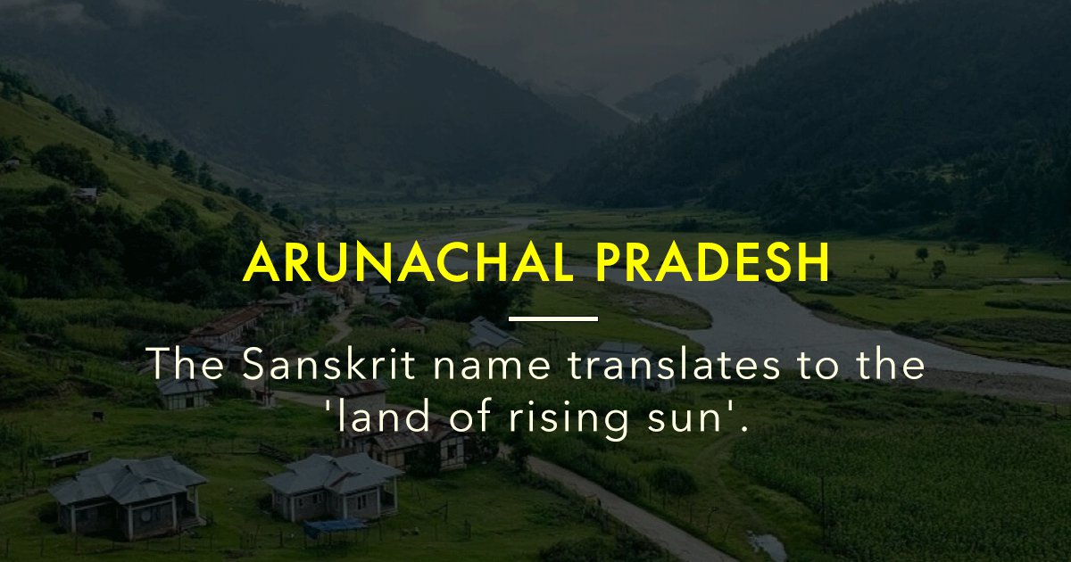 Here's The Meaning And Origin Of The Names Of India's 28 States