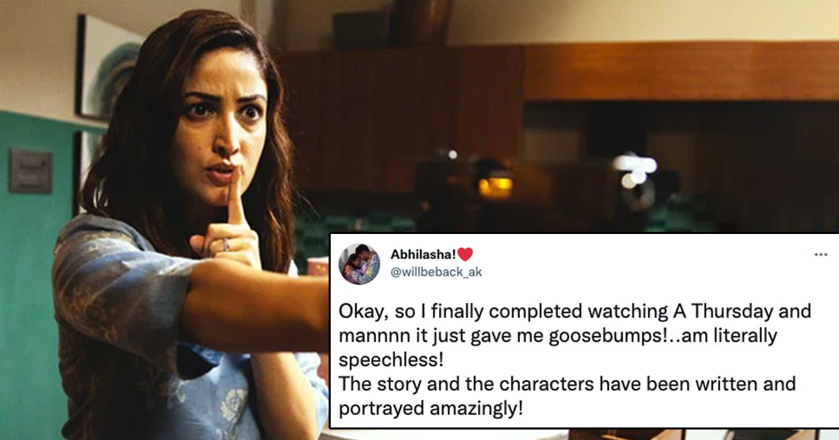 16 Tweets To Read Before You Watch 'A Thursday' This Weekend