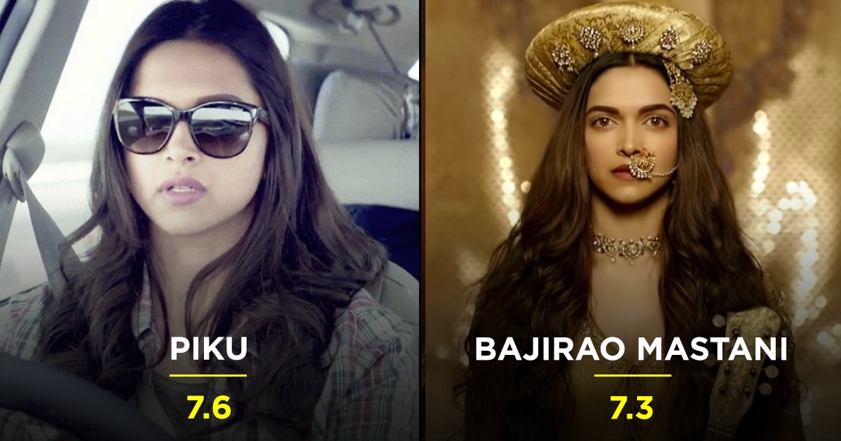 From Piku To Ram-Leela, Here Are Deepika Padukone's Top Films Ranked ...